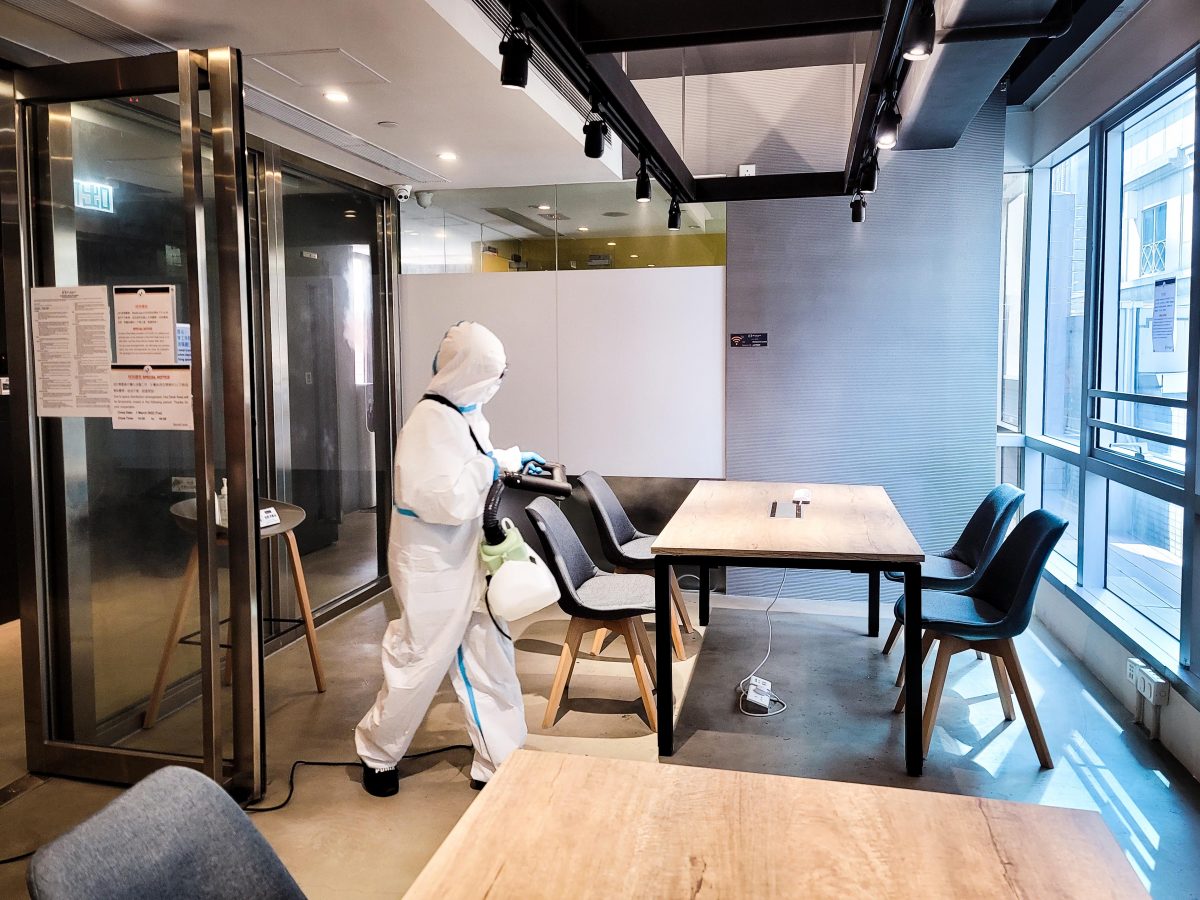 Mist Germicidal Treatment at WorkCave’s Coworking & Public Space ...